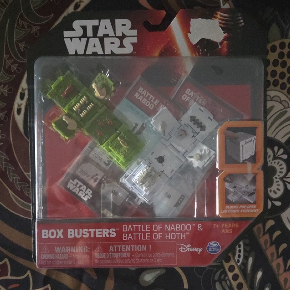 Star Wars | Toys | Star Wars Box Busters With Green And Silver Pieces ...
